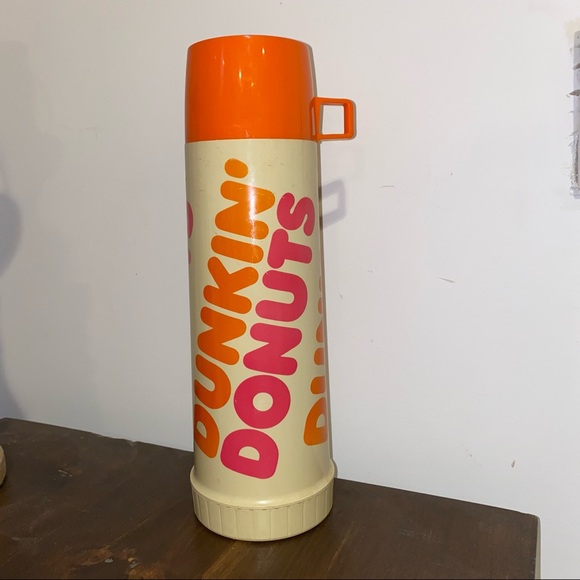 Dunkin Donuts | Kitchen | Vintage Dunkin Donuts Coffee Thermos Large 35 ...